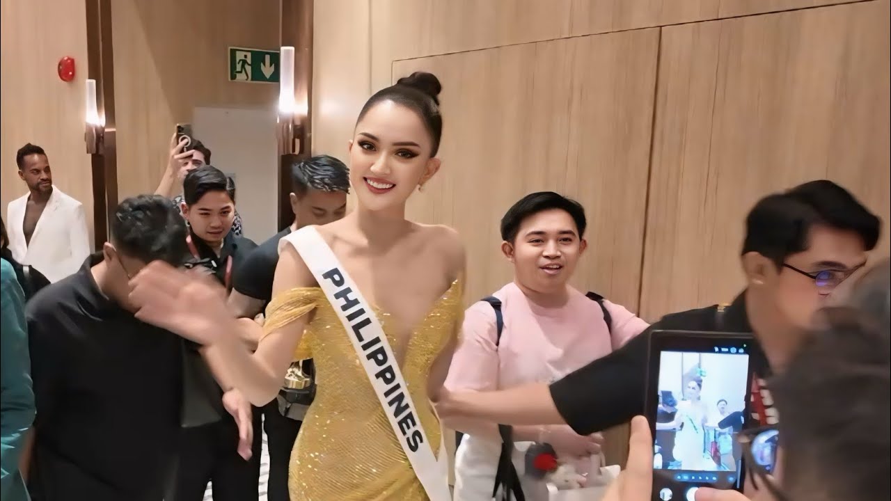 Ahtisa Manalo AFTER PARTY in Miss Universe 2025 - YouTube