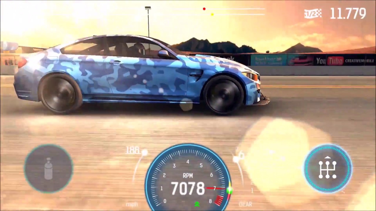 BMW M4 vs F-TYPE SVR - Nitro Nation Drag Racing - YouTube