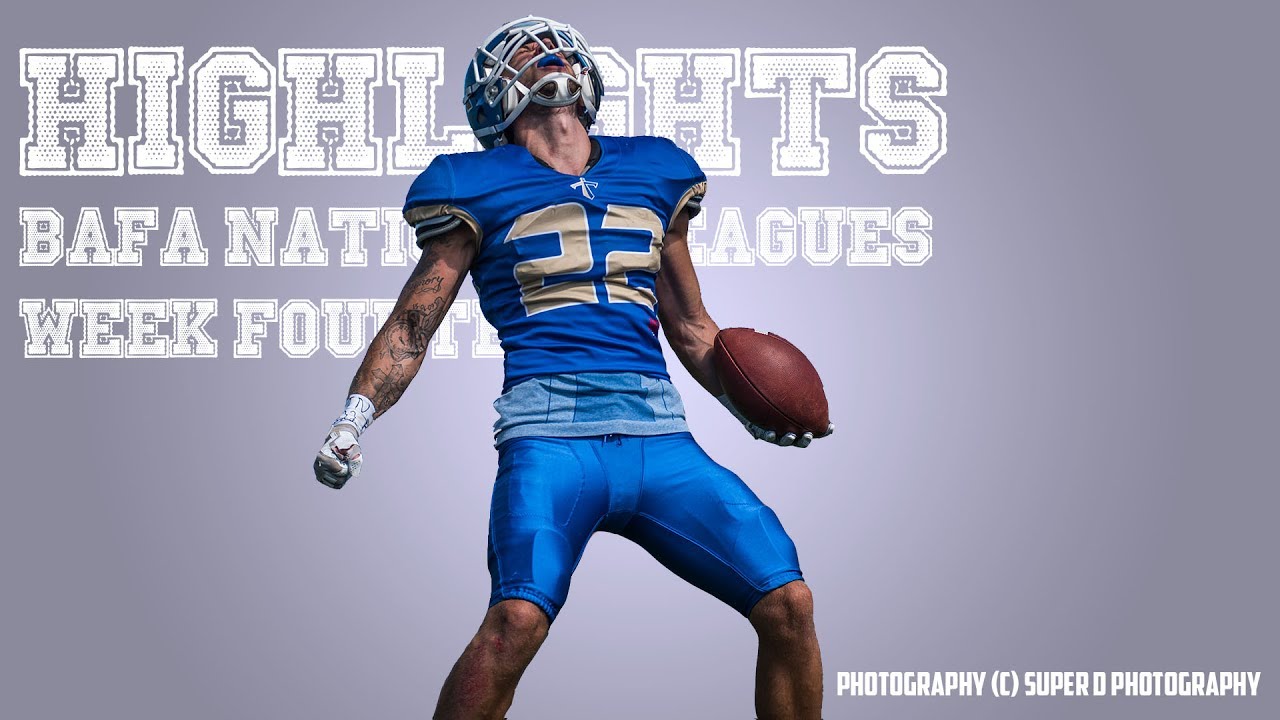 British American Football Highlights | BAFA NL Adult 2017: Week ...