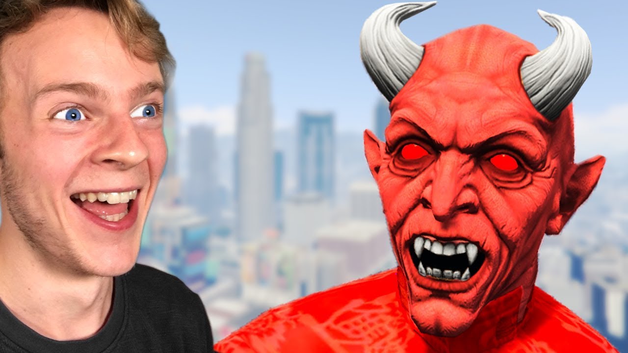 GTA 5 - PLAYING as the DEVIL! - YouTube