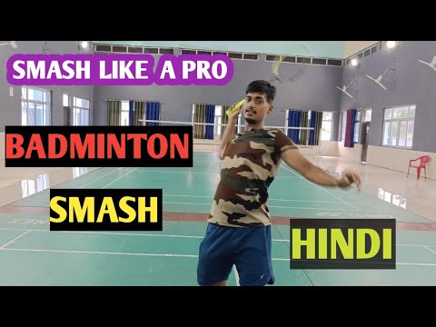 BADMINTON SMASH TUTORIAL...HOW TO HIT SMASH IN BADMINTON... Badminton ...