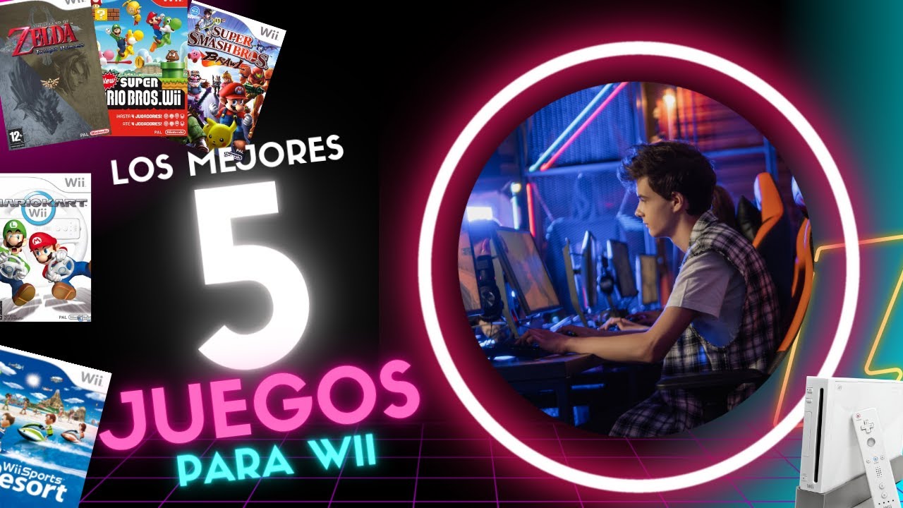 Top 5 Juegos Imprescindibles para tu Wii Chipeada | TecnoWii - YouTube