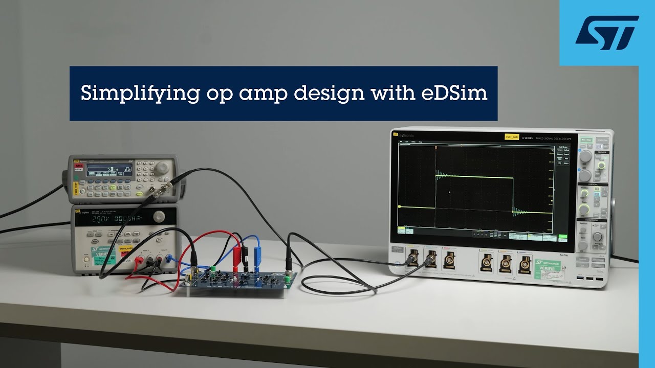 Simplifying op amp design with eDSim - YouTube