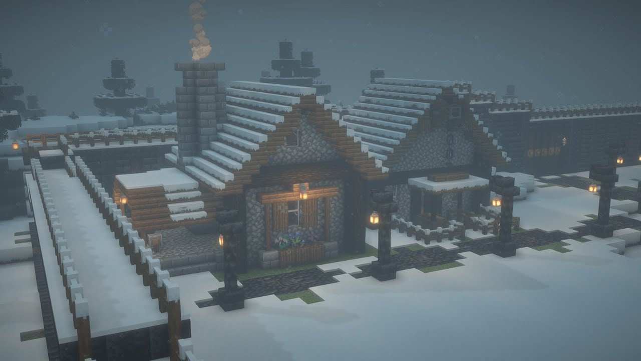 Minecraft Create mod winter base: The beginning - YouTube