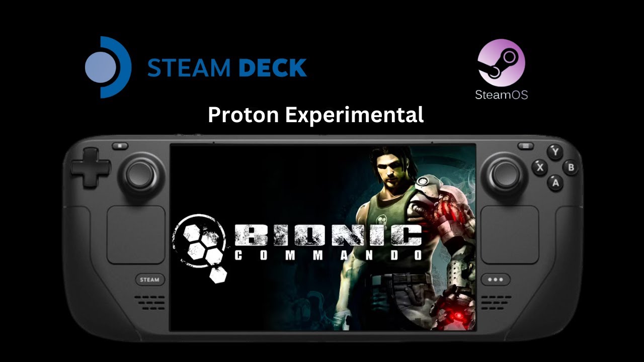 Bionic Commando (2009) - Steam Deck Gameplay - YouTube