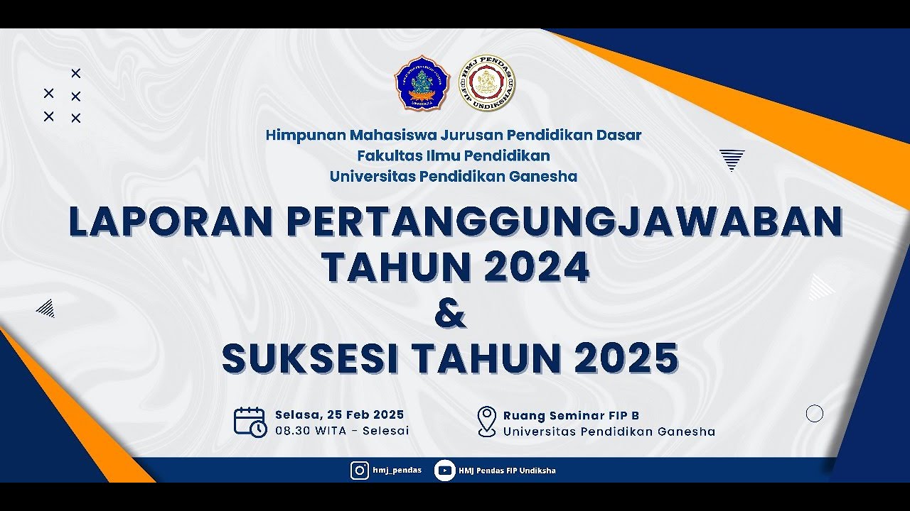 Laporan Pertanggungjawaban Tahun 2024 & Suksesi Tahun 2025 HMJ ...