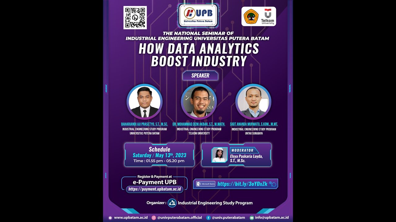 Seminar Nasional How Data Analytics Boost Industry - YouTube