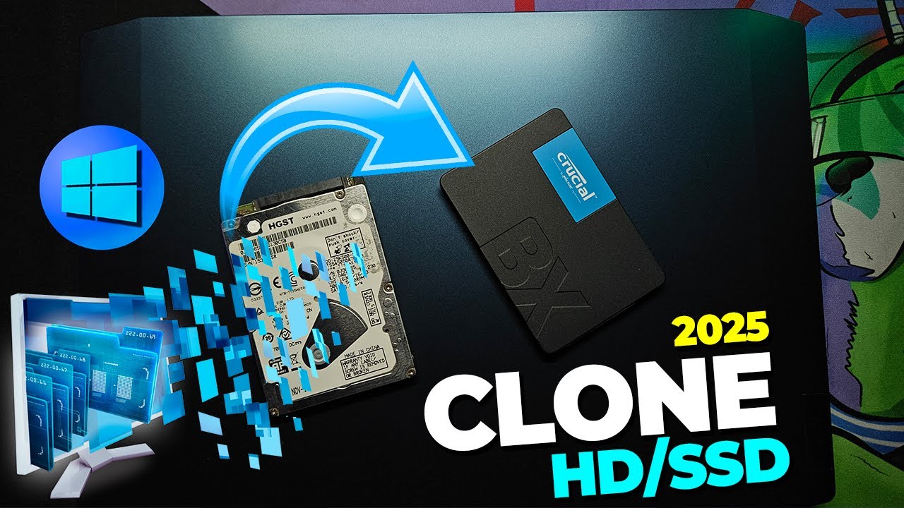 Como Clonar um HD para SSD Fácil e Rápido [Passo a Passo] ATUALIZADO ...