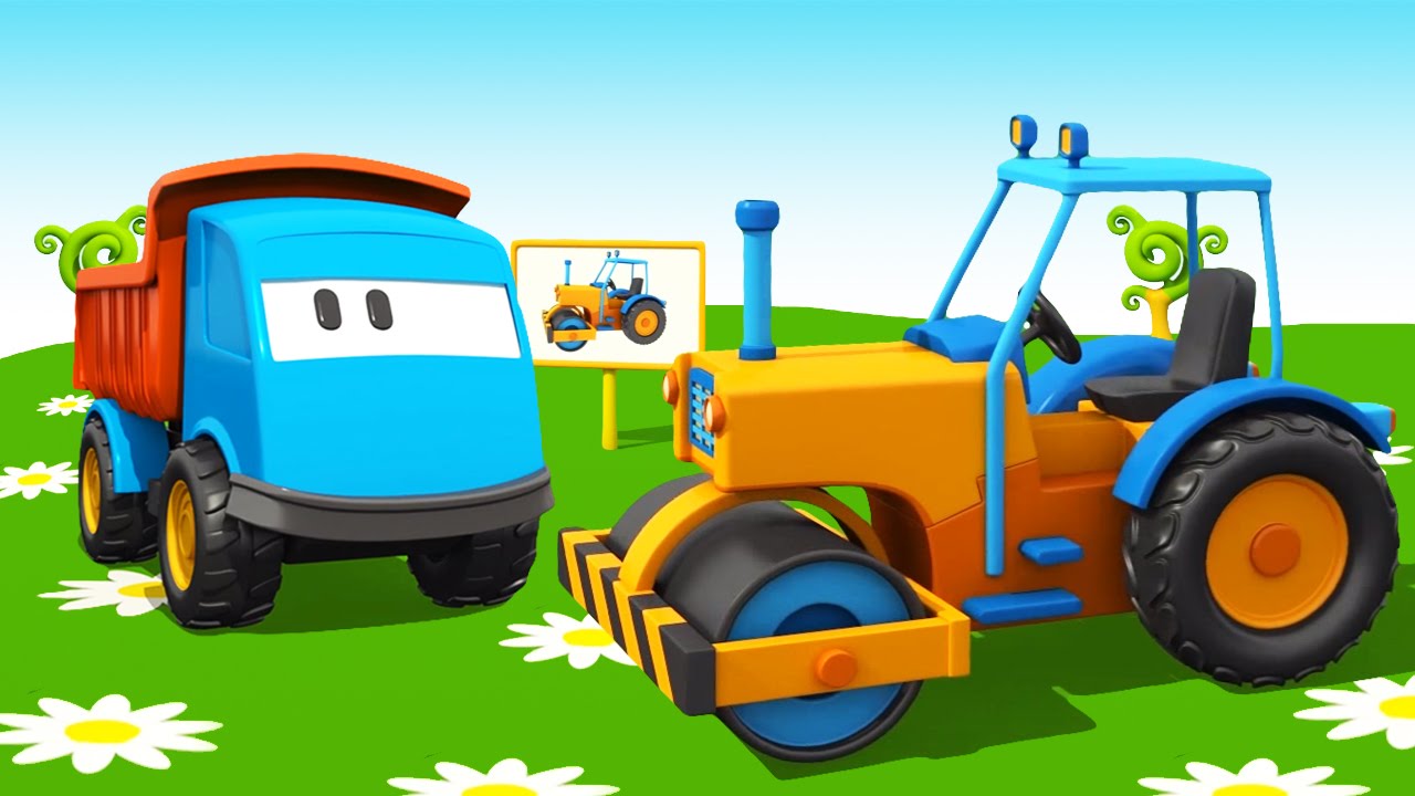 Cartoni Animati per Bambini - Leo il Camion Curioso e il Rullo ...