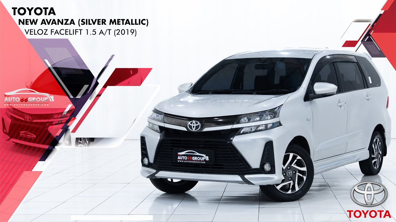 TOYOTA NEW AVANZA (SILVER METALLIC) TYPE VELOZ FACELIFT 1.5 A/T (2019 ...