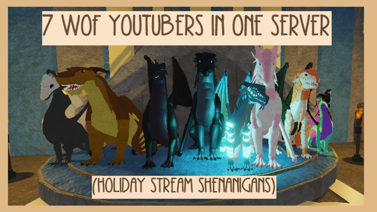 7 WoF Beta YouTubers in One Server? || Holiday Live Stream Shenanigans ...