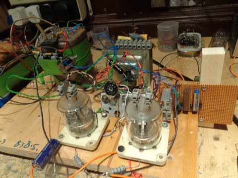 Class AB2 Valve Amplifier Part One. - YouTube