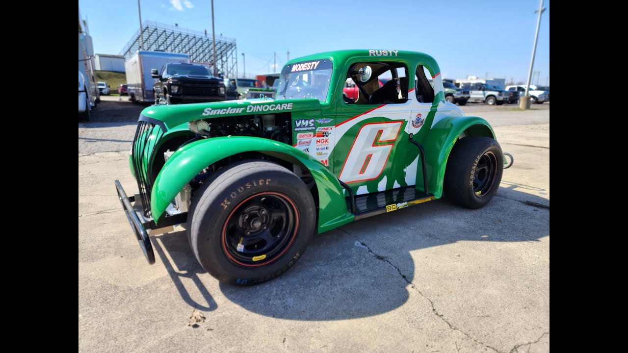 Rusty Modesty Anderson Speedway Practice 2023 - YouTube