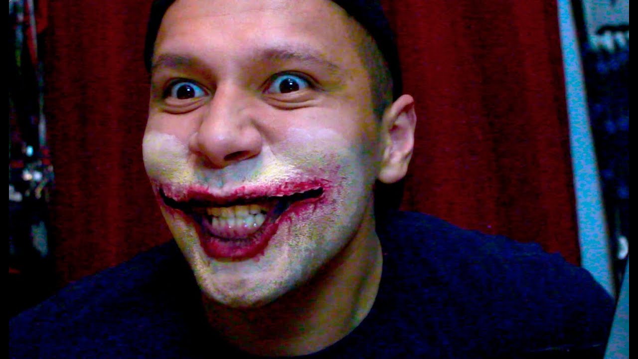 Liquid Latex Smile Tutorial - YouTube