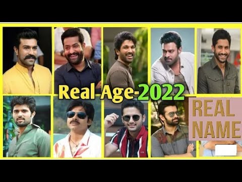 Tollywood actors real age 2022 and real name || Telugu actors real name ...