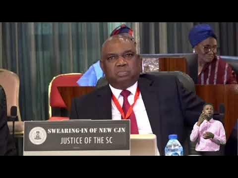 Tinubu swears in Kekere-ekun as new CJN - YouTube