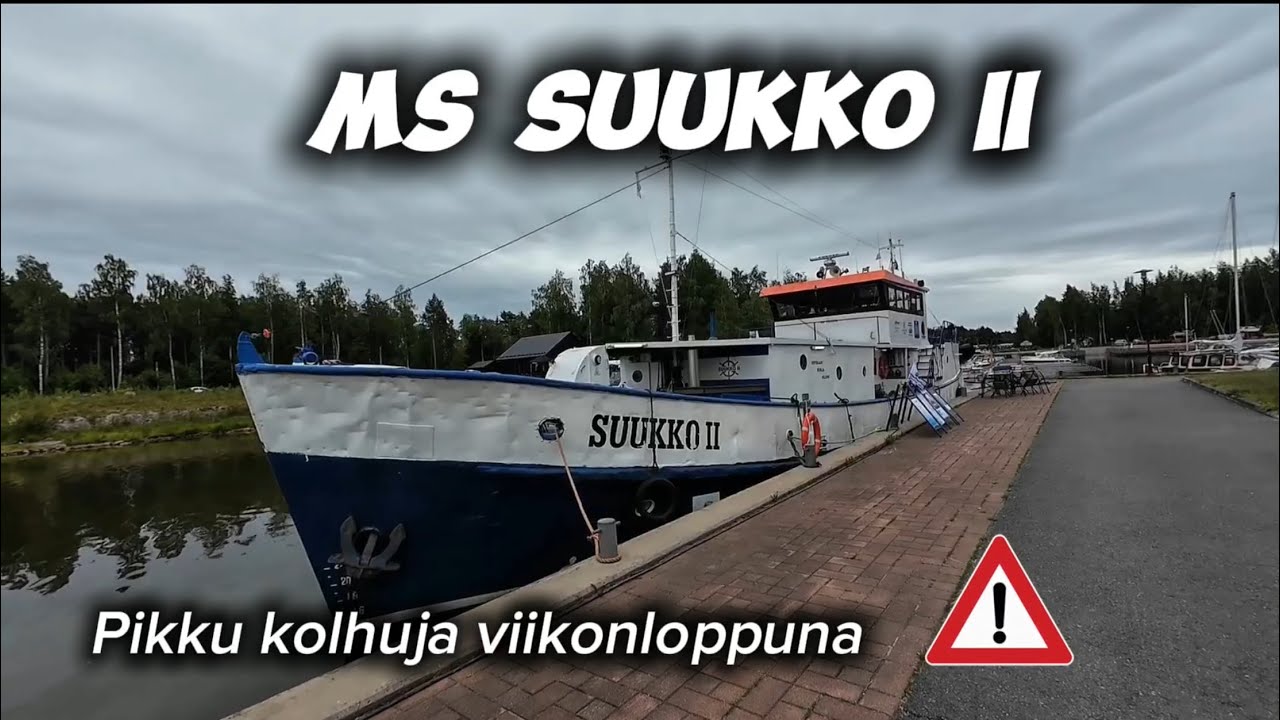 ms Suukko II & Orbiit Kokkolassa. Golffia ja kebabrulla. Pikku ...