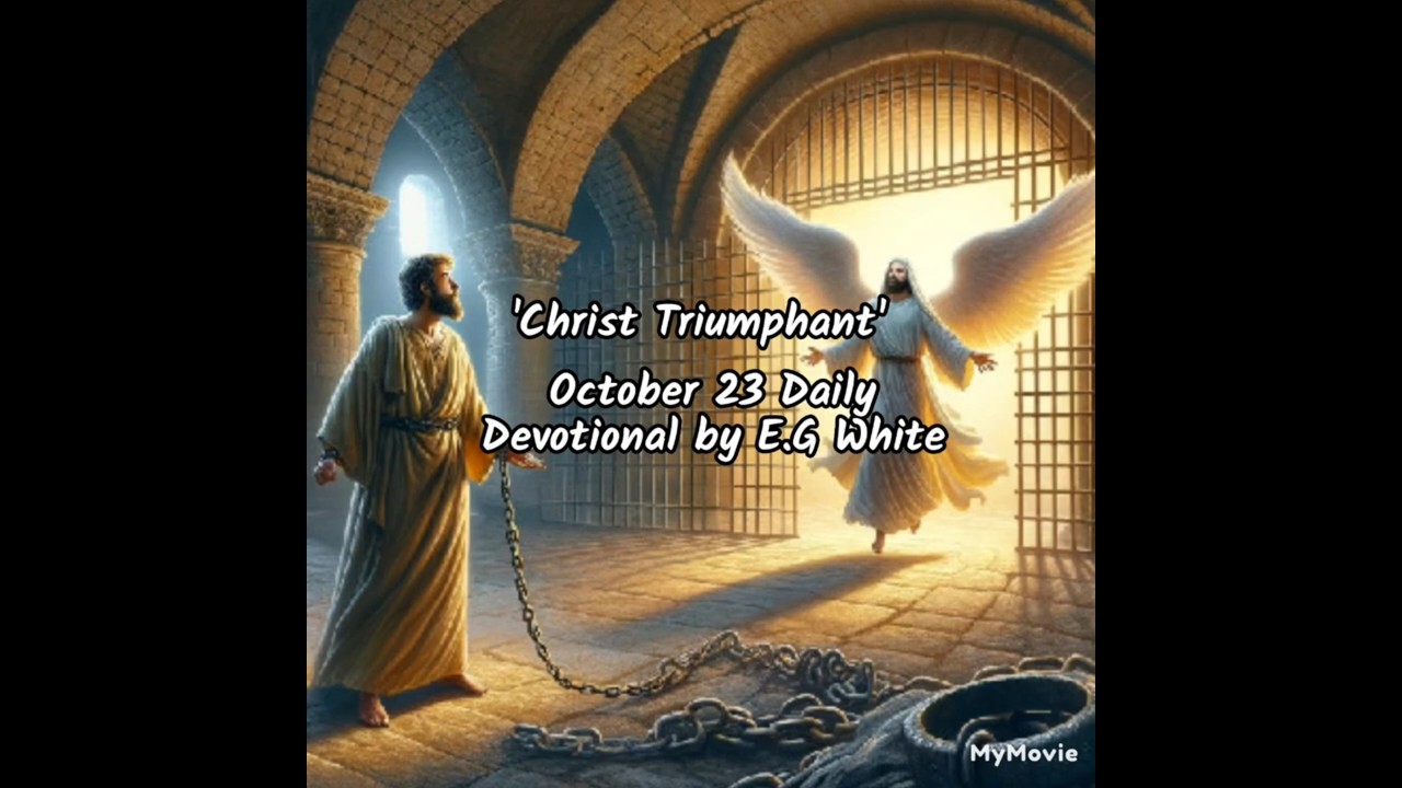 'Christ Triumphant' October 23 Daily Devotional by E.G White - YouTube