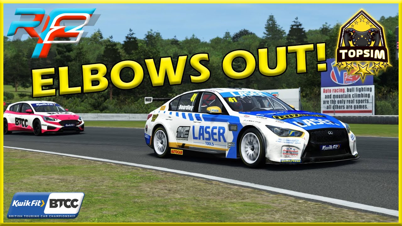 rF2: BTCC At Lime Rock Park - A Perfect Match For Touring Cars! - YouTube