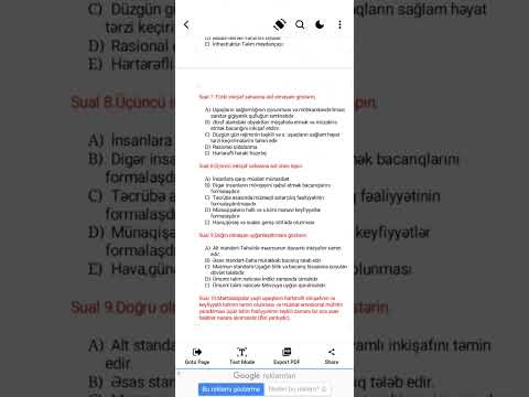 Məktəbəqədər| Miq sınaq imtahanının izahı| Təhminə Hüseynova| \