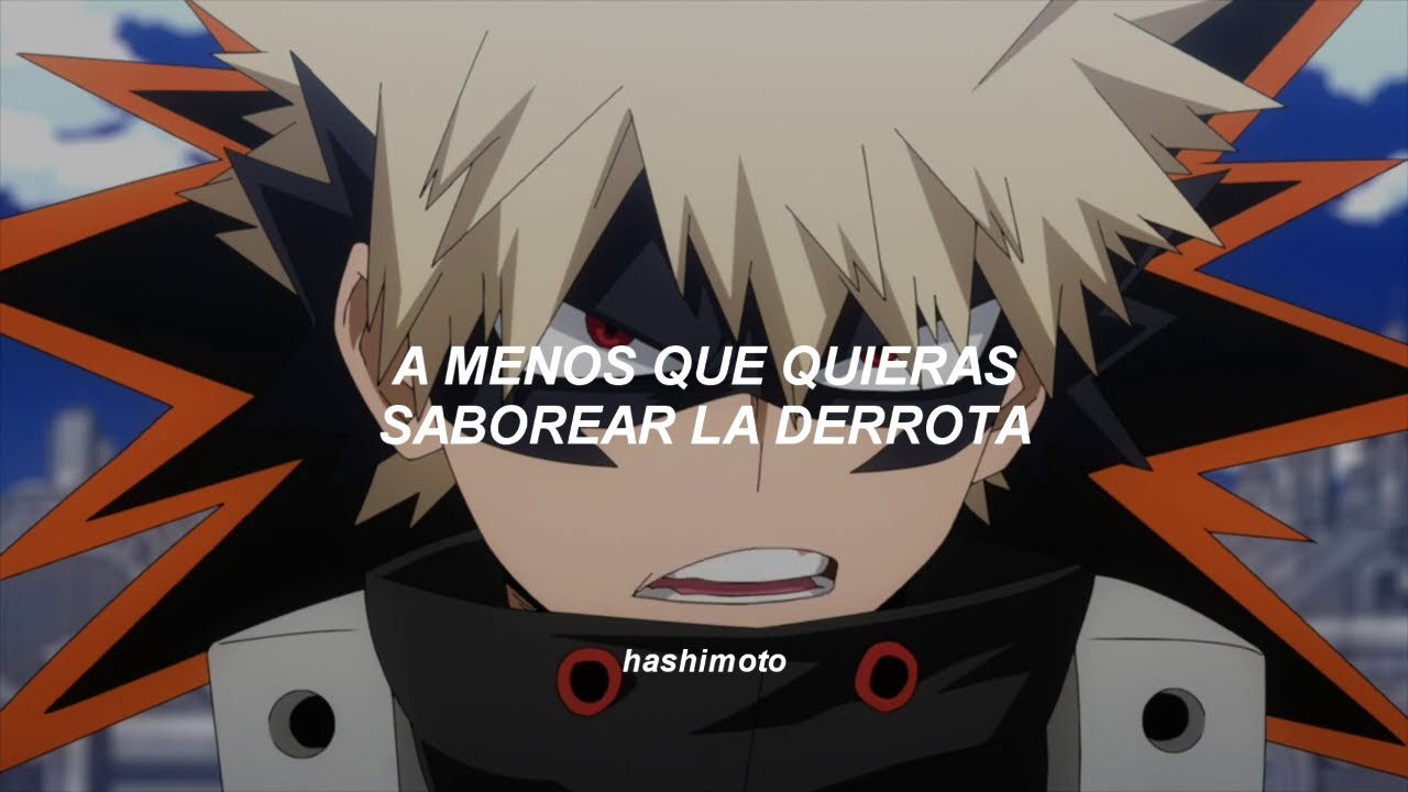 ya pero bakugo cantando este temazo sería uff 😩 - YouTube