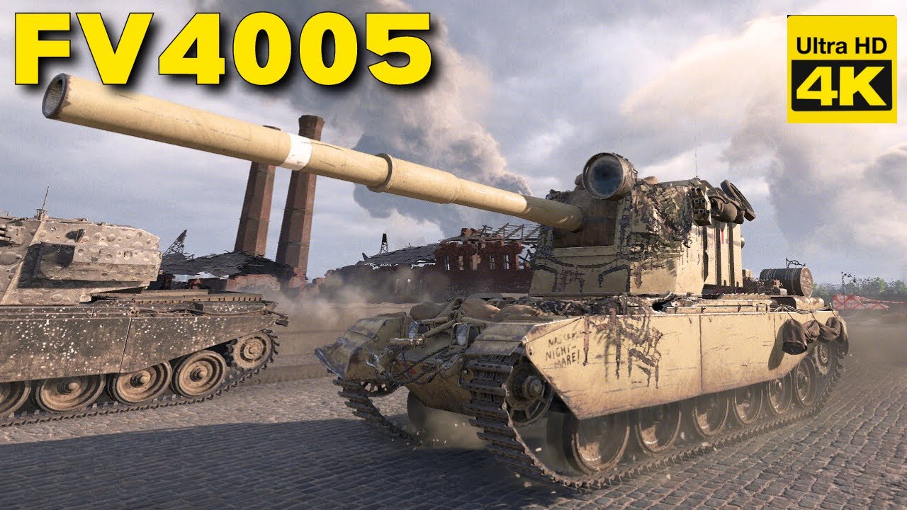 World of Tanks 7 Kills 11k damage FV4005 | 4K Video | - My battle My ...