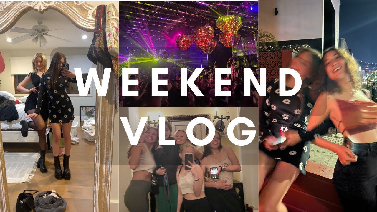 VLOG ★ parties and catching up with friends! - YouTube