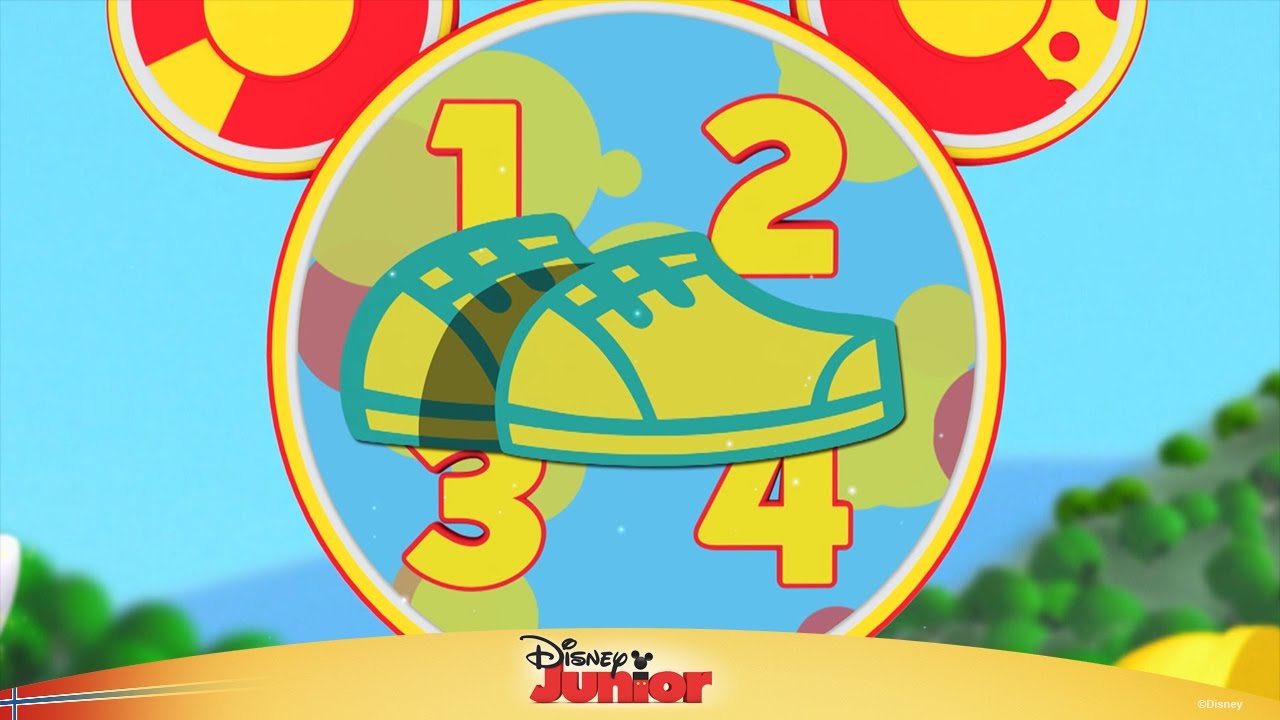 Tell med Mikke: Sko - Disney Junior Norge - YouTube