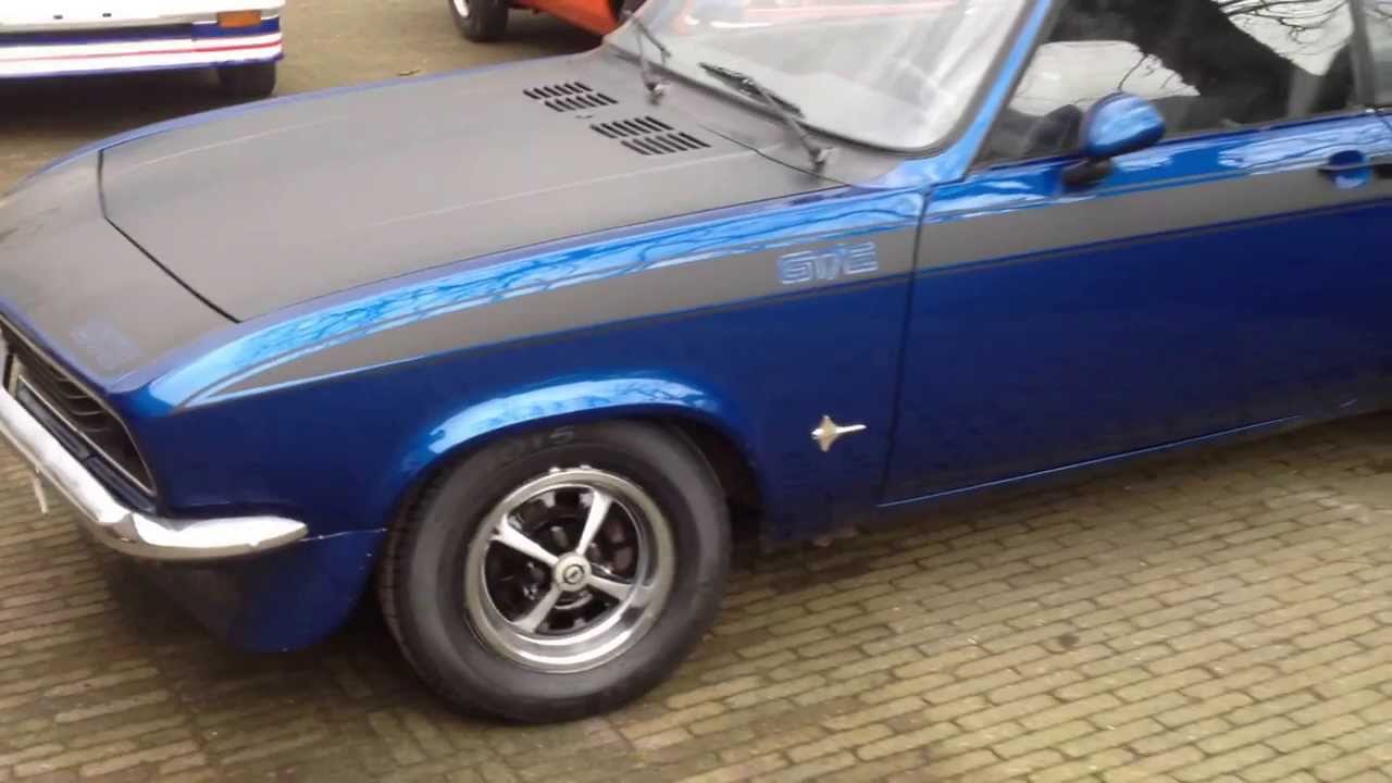 Opel Manta autostripes matzwarte stickers - YouTube