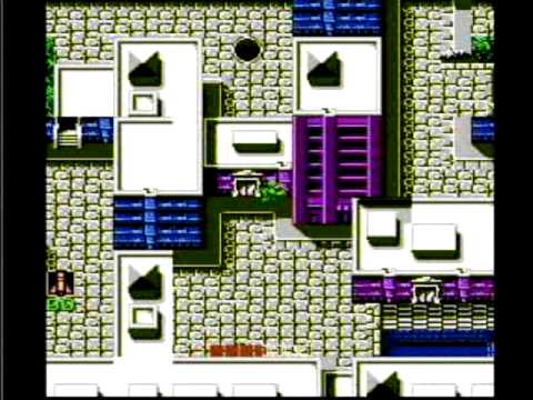 TMNT NES -Game Genie -Top Map Mod, Area 3 with Van - YouTube