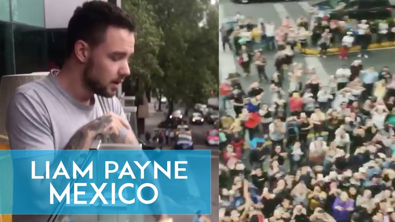 Liam Payne singing in Mexico 2018 - YouTube