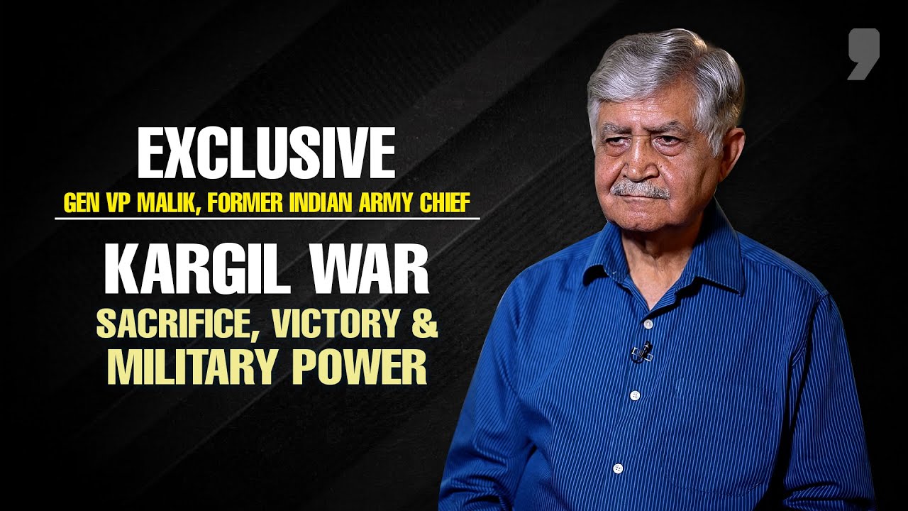 In India’s Interest | Exclusive Interview with General VP Malik, Former ...