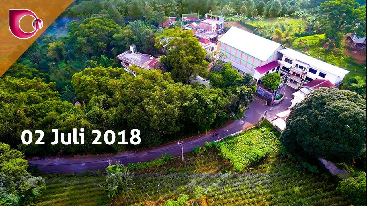 Ciburial Aerial View Bale Desa Ciburial dan Sekitarnya - YouTube