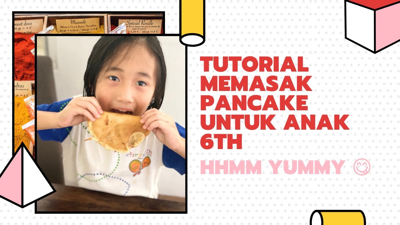 TUTORIAL (CARA) MEMBUAT PANCAKE NUTELLA | KREASI ANAK 6TAHUN - YouTube