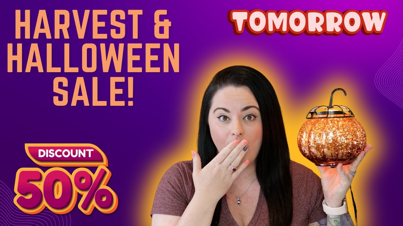 Harvest & Halloween Sale Tomorrow! | Sept. 26th - YouTube