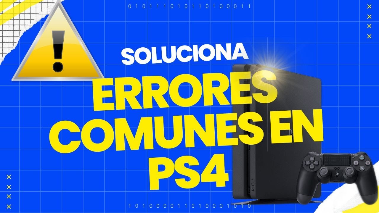 ⚠️Como SOLUCIONAR los ERRORES más comunes de PS4⚠️ - YouTube
