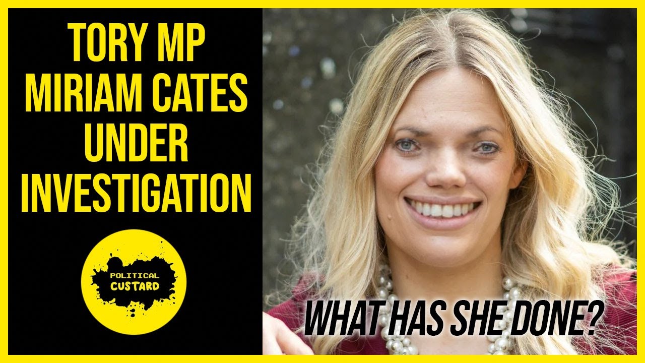 Tory MP & Christian Miriam Cates Under Investigation! - YouTube