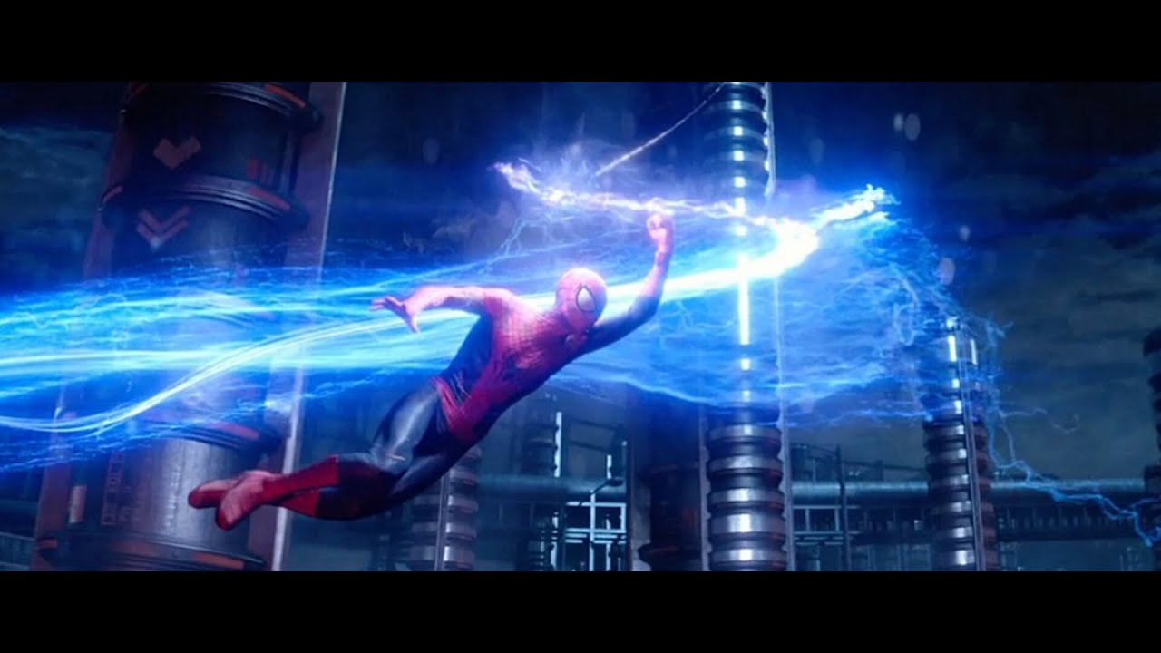 before and after The Amazing Spider-Man 2 movie clip - YouTube