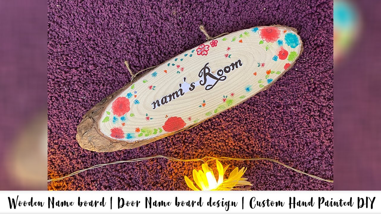 #WoodenNameBoard #DoorNameBoard Wooden Name Board | Door Name Board ...