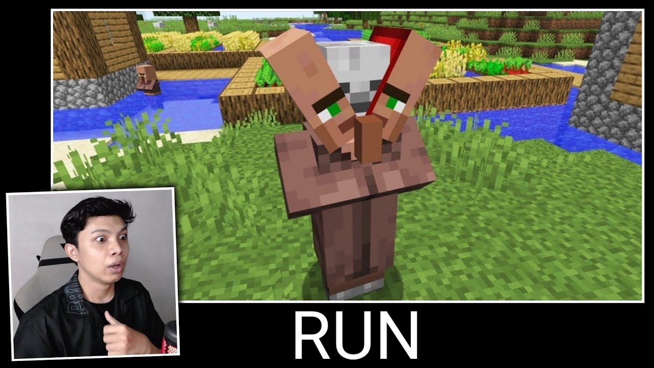 MINECRAFT WAIT WHAT VILLAGER HORROR !! - YouTube