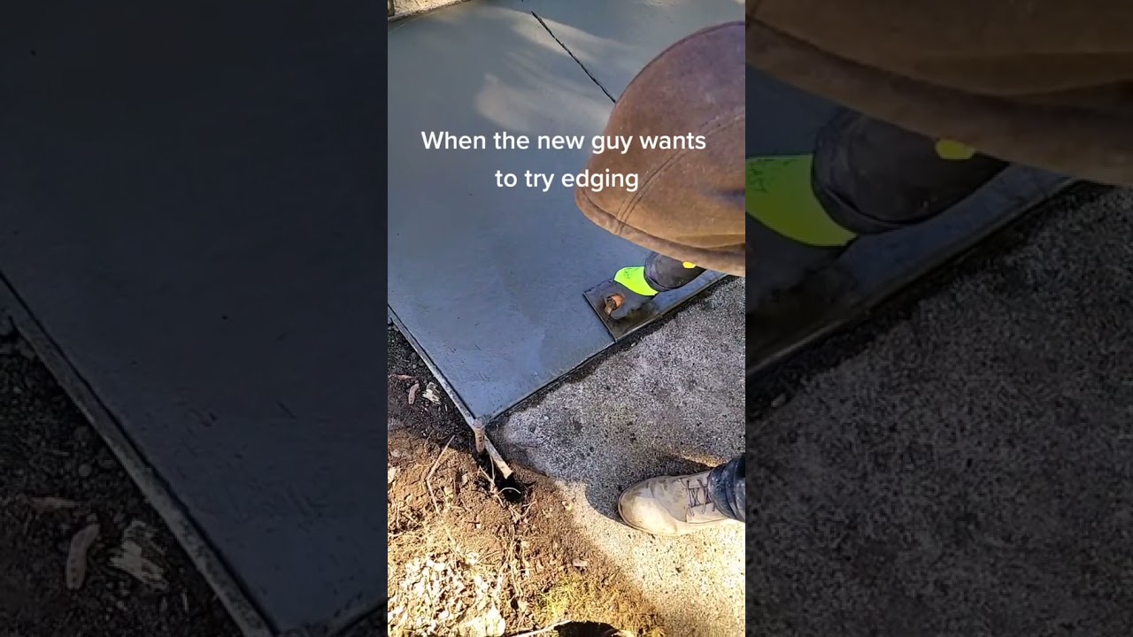 DIY Concrete Edging | TikTok: @klopes98 - YouTube