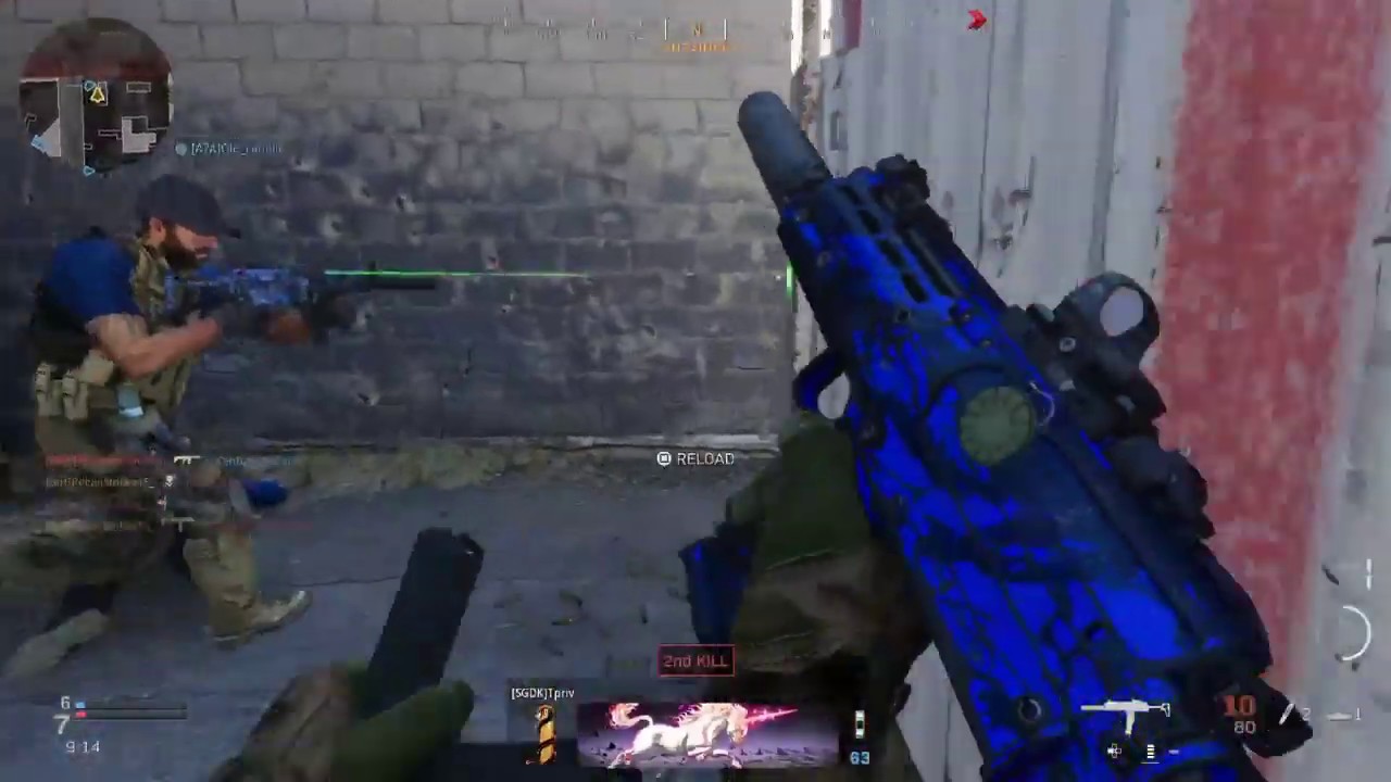 MP7 is an actual lazer (Modern warfare gameplay ) - YouTube