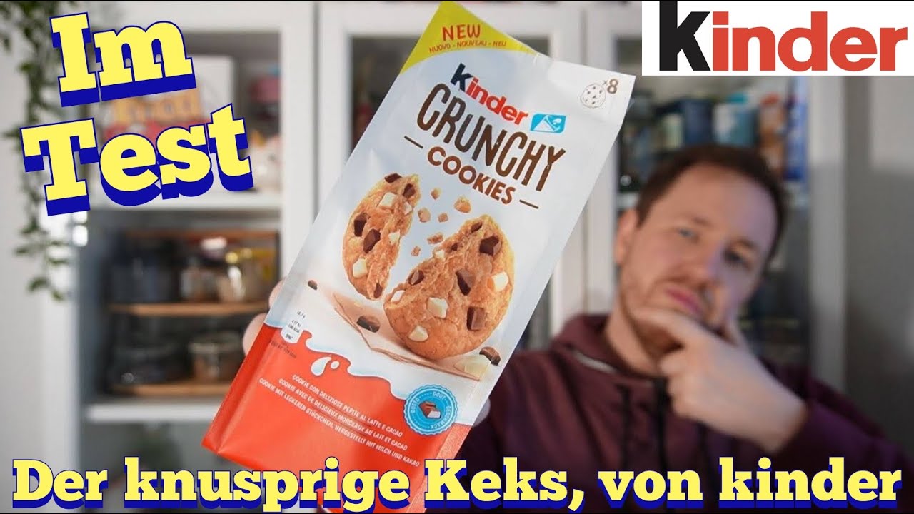 kinder: Crunchy Cookies "Das Test Produkt" im Test - YouTube