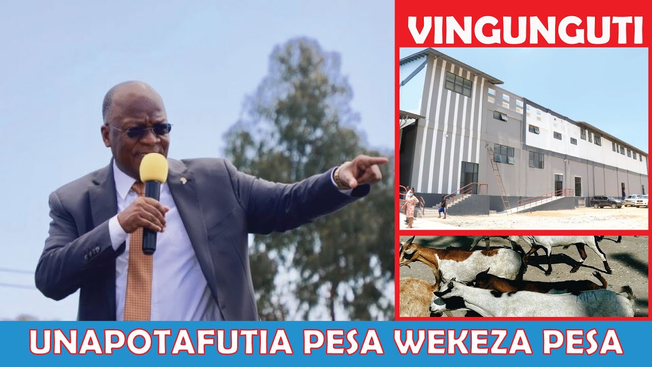 KUMBUKIZI: HAYATI MAGUFULI ALIPOTEMBELEA VINGUNGUTI - YouTube