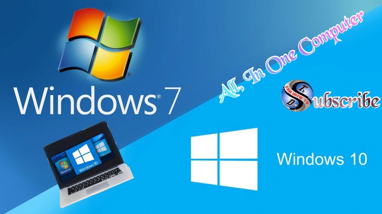 Two Windows (10, 8.1 or 7) Installation In One Computer Without Any ...
