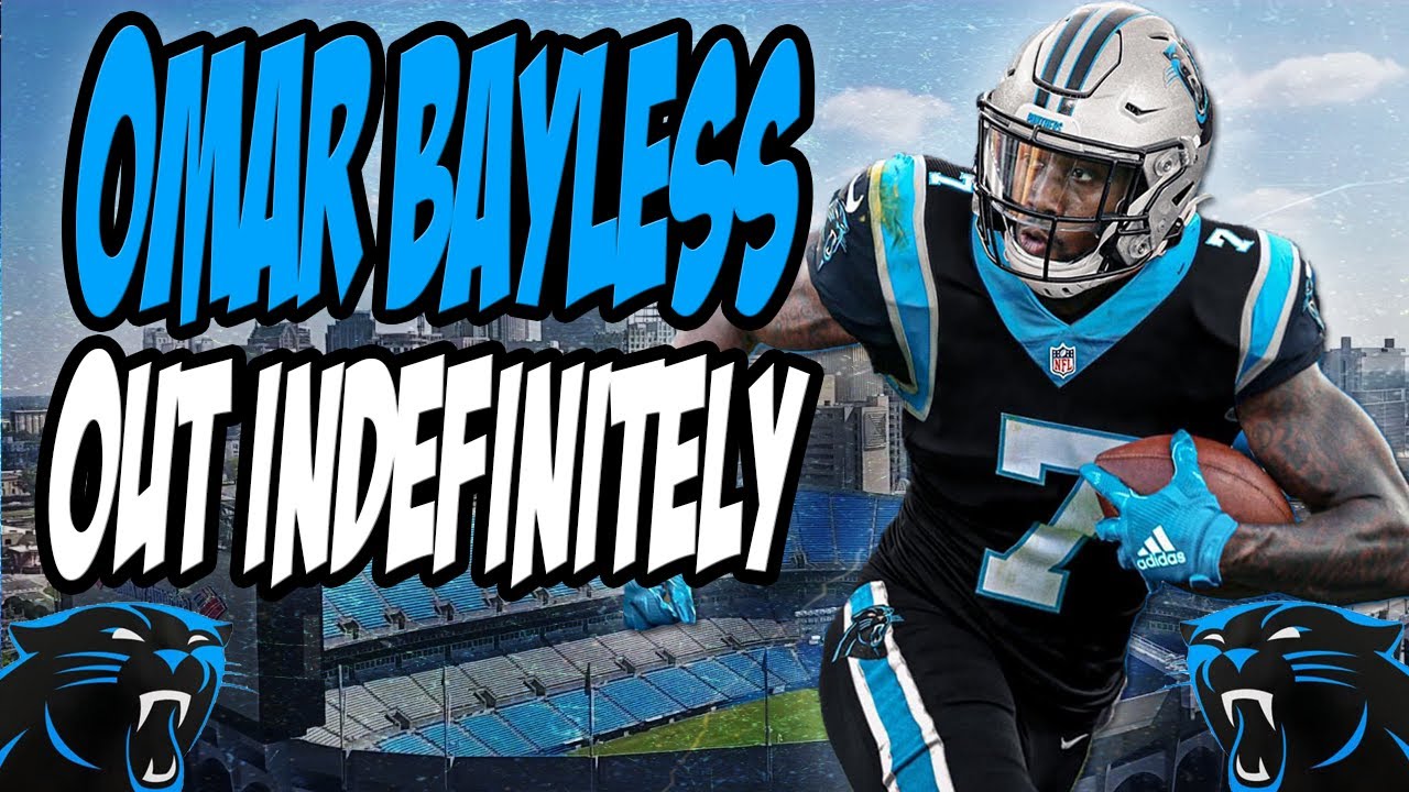 Carolina Panthers WR Omar Bayless Out With Knee Injury - YouTube