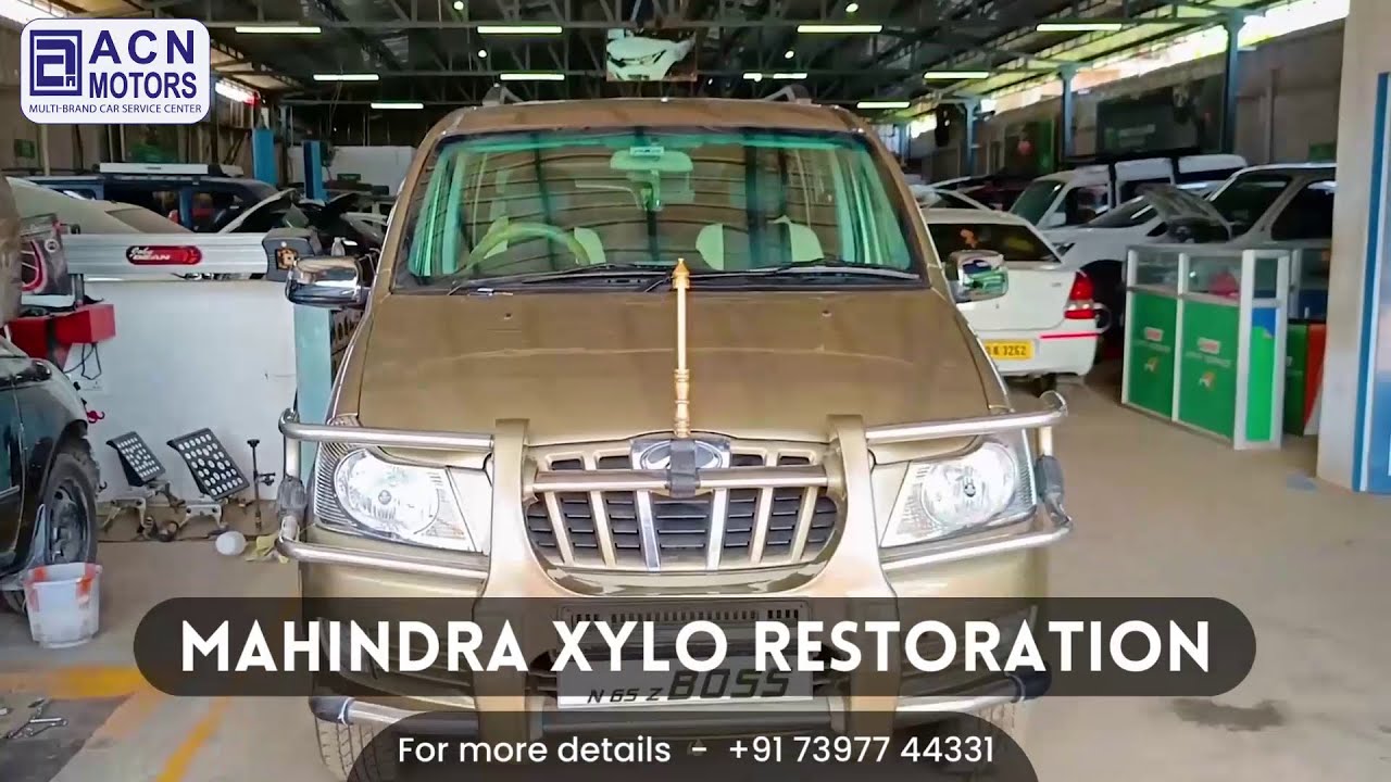 Mahindra xylo Restoration | full body tinkering and painting | ACN ...