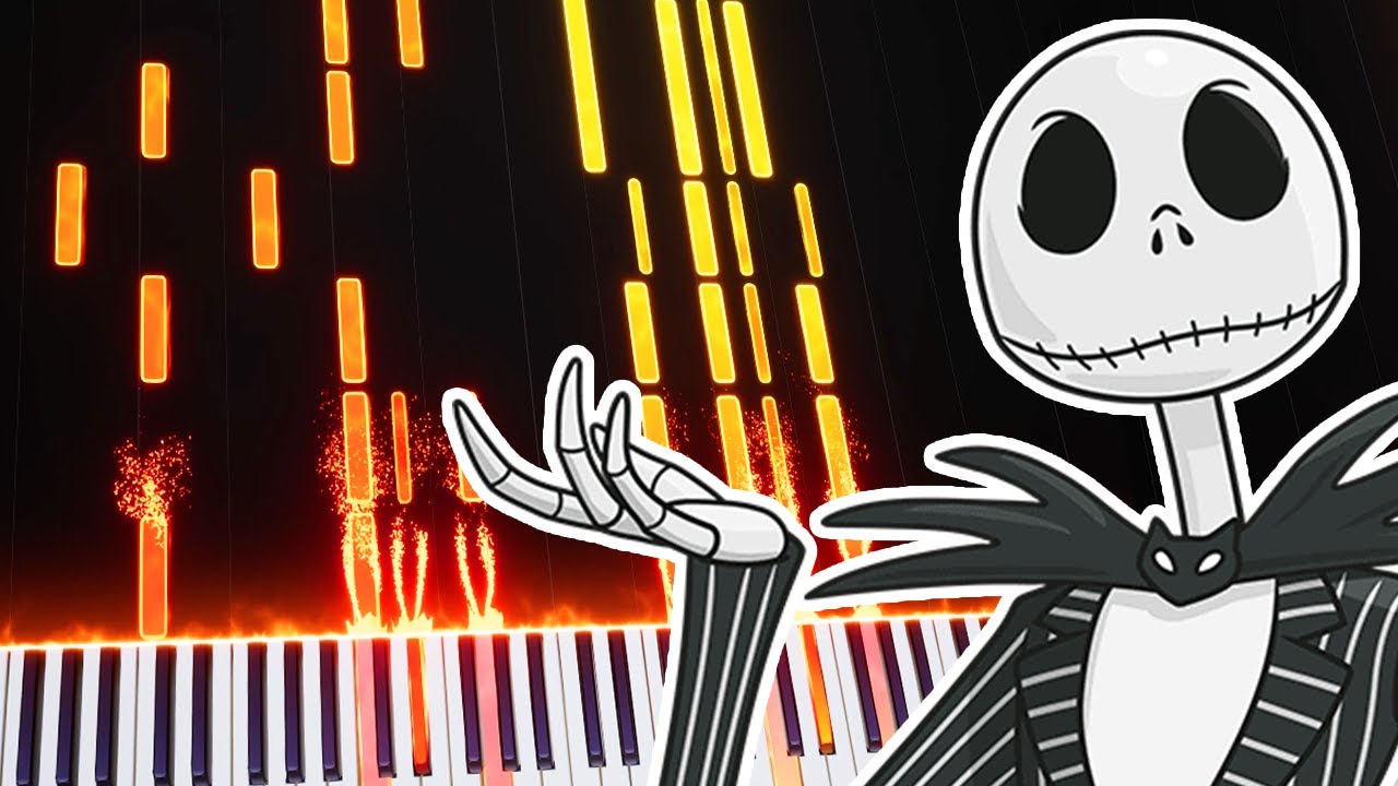 THIS IS HALLOWEEN (The Nightmare Before Christmas) | Piano Tutorial ...