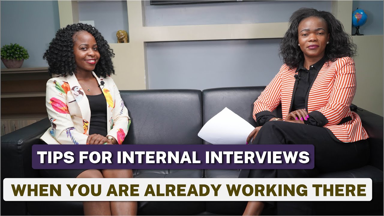 Tips for Internal Interviews When You Are Already Working There - YouTube
