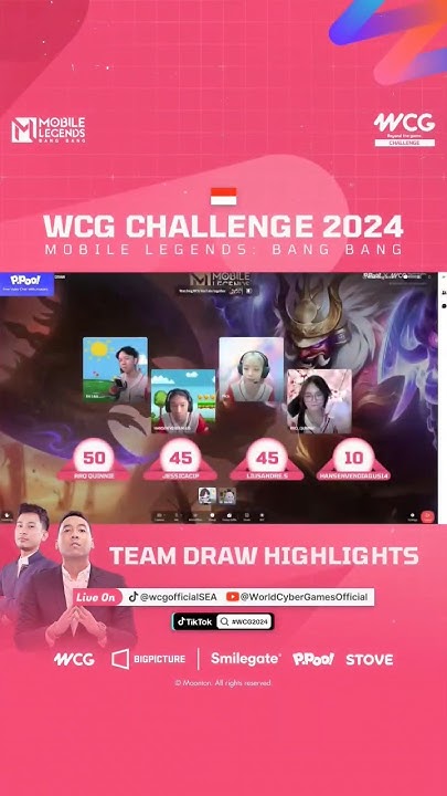 🇮🇩 WCG MLBB Challenge | Group Draw Highlight! #wcg #wcg2024 #mlbb #mlbbindonesia - YouTube